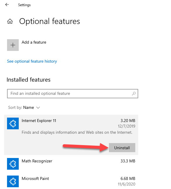 How to Remove Internet Explorer on Windows 10 Permanently - TechSpite