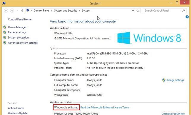 How to Activate Windows 8 and 8.1 Without a Product Key in 2021 - TechSpite