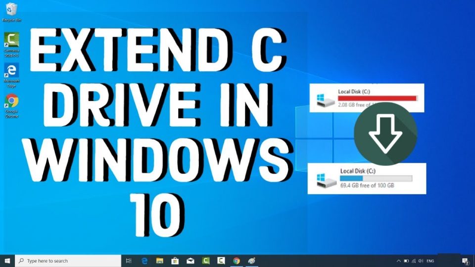 How to Extend C Drive on Windows 10 Without Any Software 2021