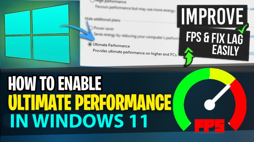How to Enable Ultimate Performance Plan in Windows 11? (Easy Ways)