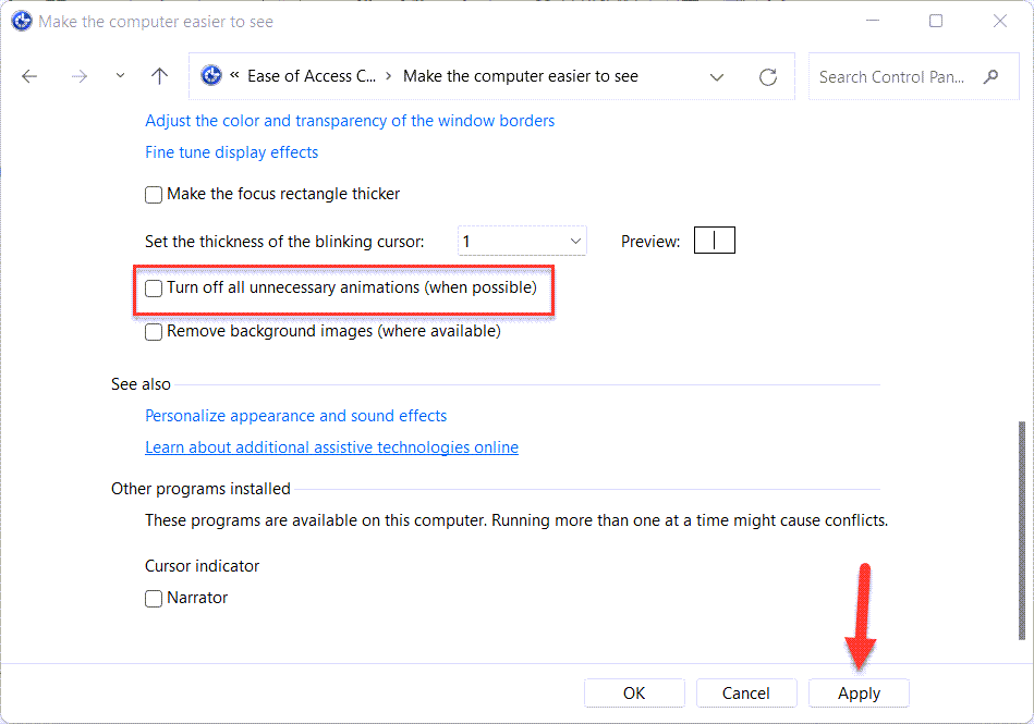 How to Turn On/Off Windows 11 Animation Effects - TechSpite